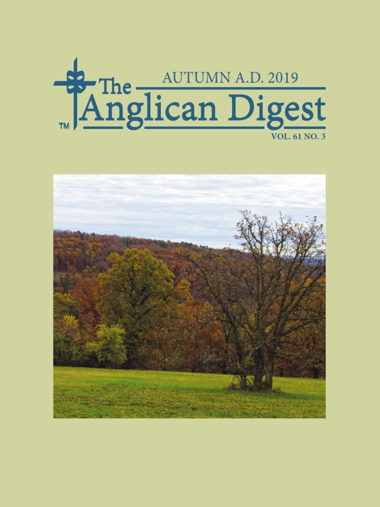 The Anglican Digest - Autumn 2019 | PDF | Eucharist | Jesus
