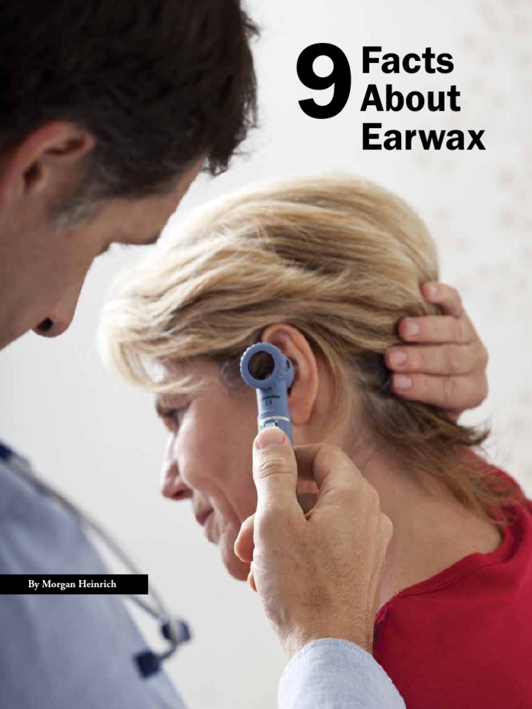 Ear Wax | PDF | Auditory System | Human Head And Neck