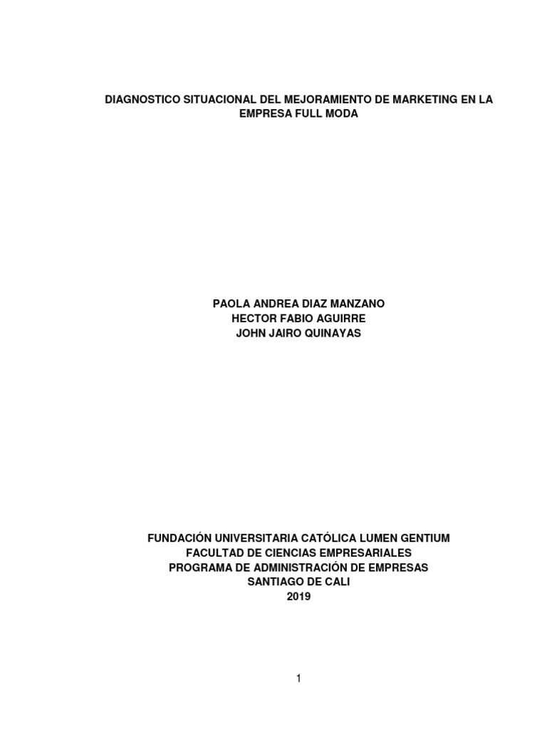 Entregable Full Moda | PDF | Marketing | Comercio