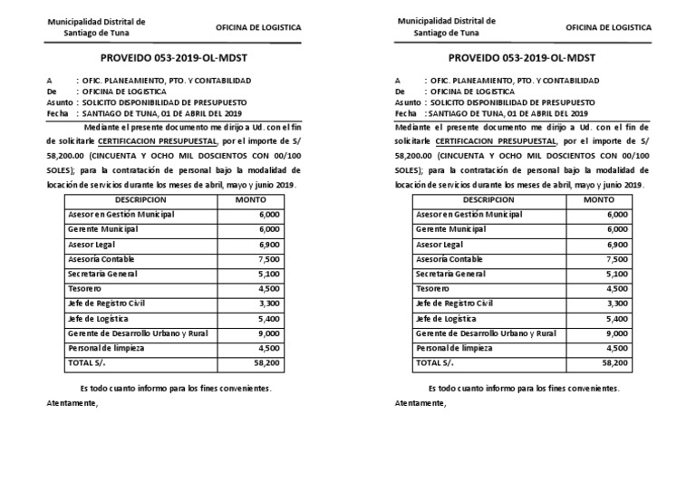 Proveido #053-2019 | PDF | Derecho