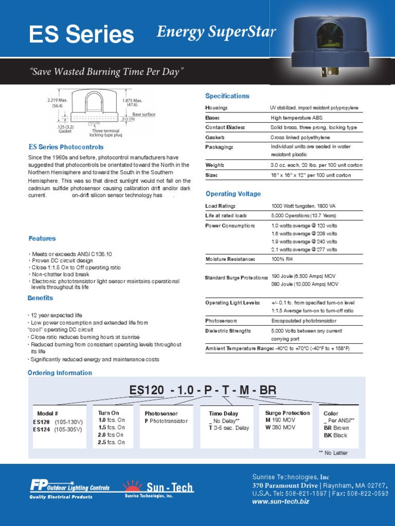 ES Series V3 | PDF | Electrical Engineering | Electricity