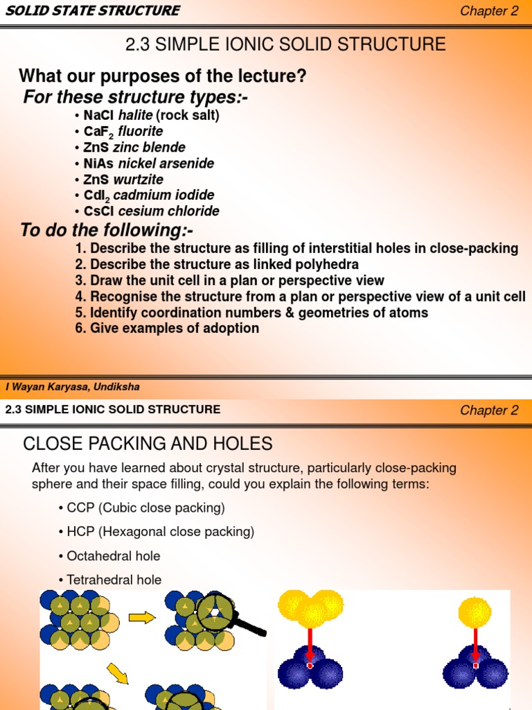 Nickel Arsenide Crystal Structure Analysis | PDF | Chemical Substances ...
