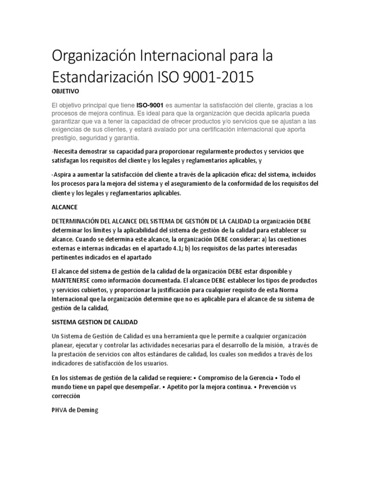 Platica 5m ISO 9001 | PDF | Gestión de la calidad | Calidad (comercial)