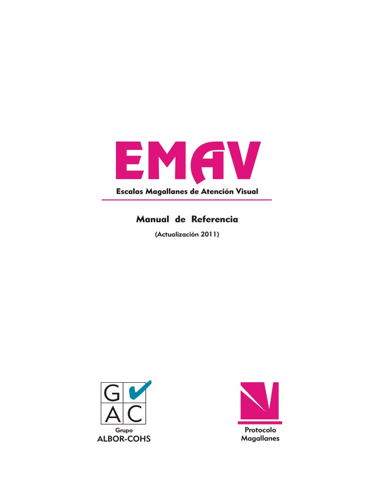EMAV Manual PDF | PDF | Atención | Cerebro