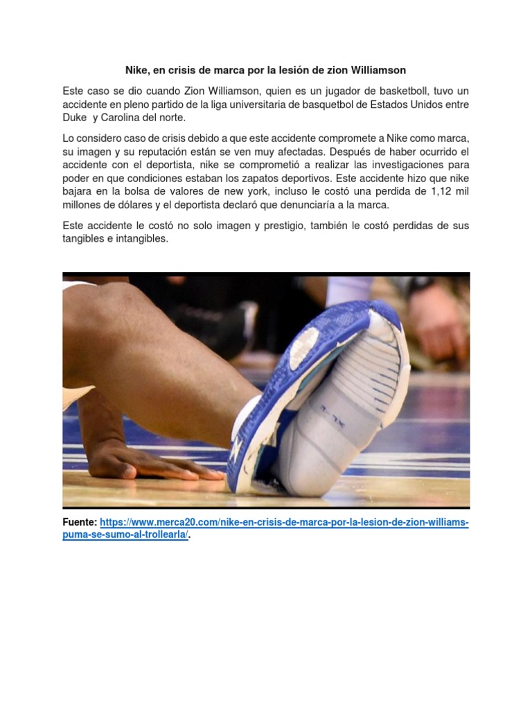 Caso de Crisis de Marca Nike | PDF