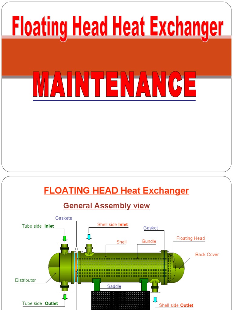 Floating Head Heat Exchanger-Maintainance | PDF | Leak | Heat Exchanger