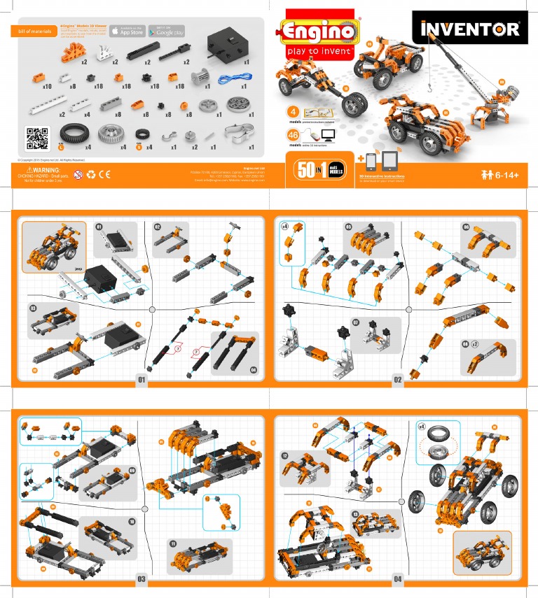 50 Modelos de Engino | PDF