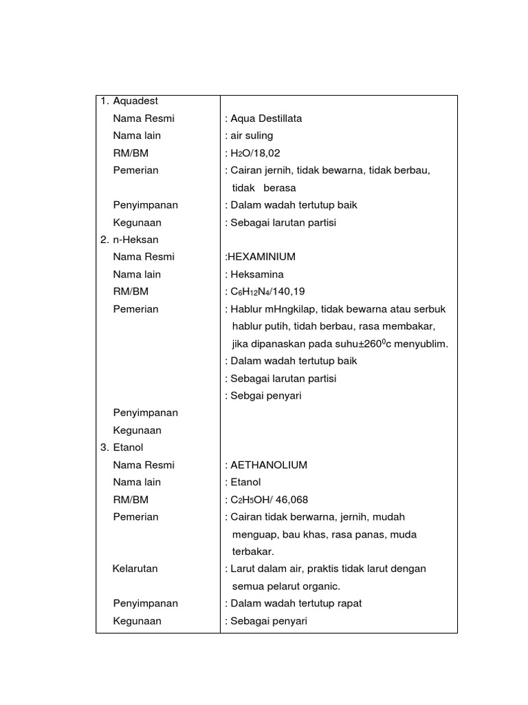 Uraian Bahan Fito | PDF