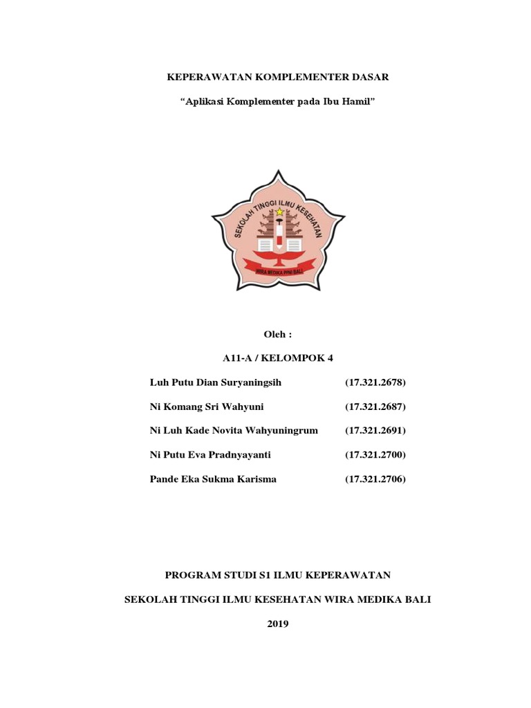 Terapi Komplementer untuk Ibu Hamil | PDF | Kesehatan Holistik | Sains ...