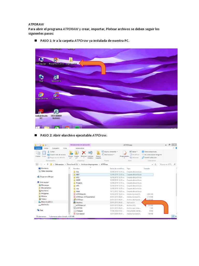 ATPDraw Pasos | PDF | Tecnología