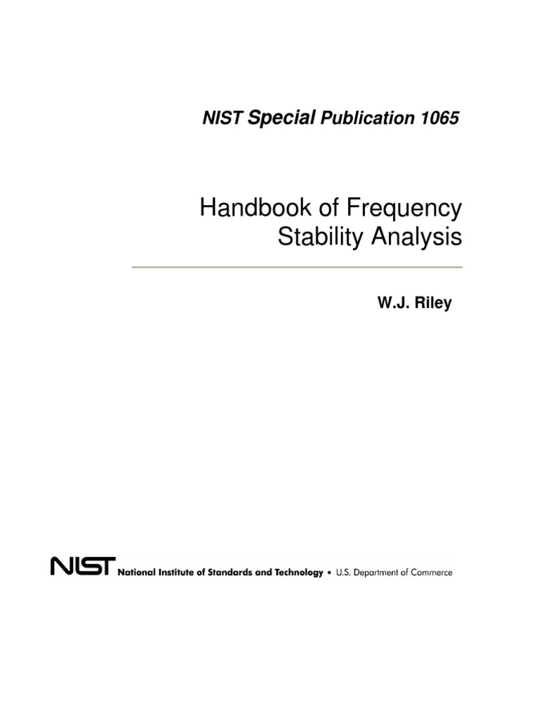 Stability Analysis | PDF | National Institute Of Standards And ...