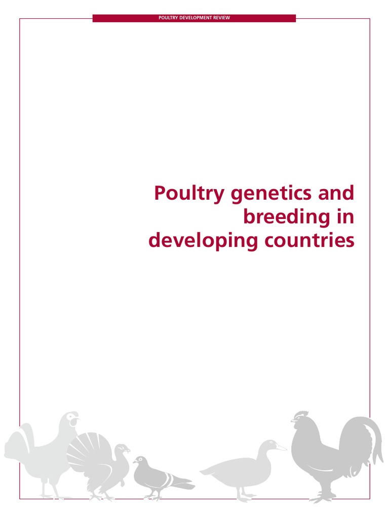 Poultry Genetics and Breeding in Developing Countries | PDF | Broiler ...