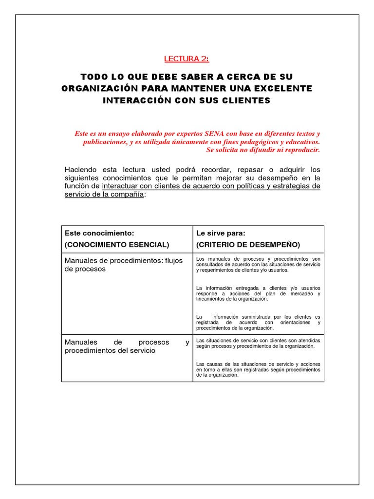 Interaccion Con Clientes | Descargar gratis PDF | Información | Cognición