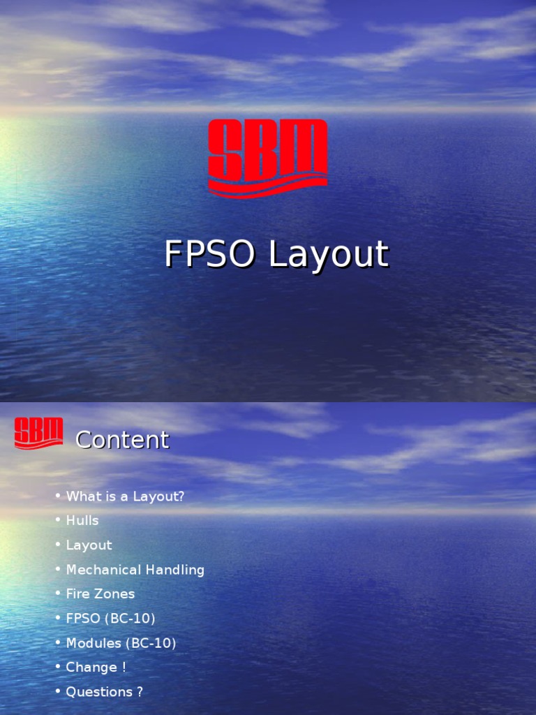 FPSO Layout | PDF | Deck (Ship) | Crane (Machine)