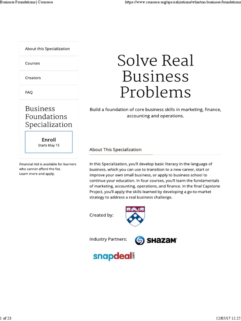 Solve Real Business Problems | PDF | Brand | Debits And Credits