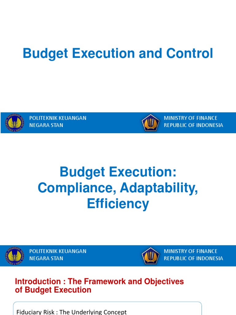 Budget Execution | PDF | Procurement | Budget