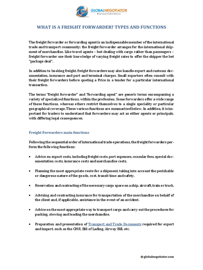 Freight Forwarder Quote Qualificationes Jobs Usa Uk China Hong Kong ...