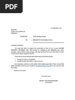 Conforme Letter | PDF | Receipt | Employment