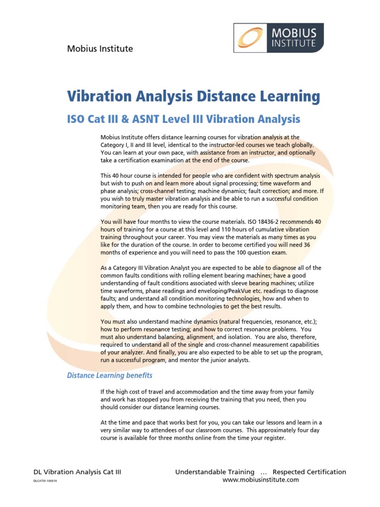 Advanced Vibration Analysis Training | PDF | Bearing (Mechanical ...