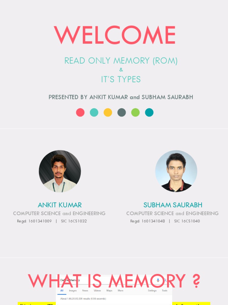 An In-Depth Look at Read Only Memory: Types, Uses, and Characteristics ...