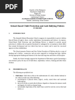 Localized Child Protection Policy 1 | PDF | Learning | Child Abuse