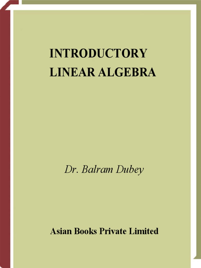 Pub - Introductory Linear Algebra PDF | PDF | System Of Linear ...