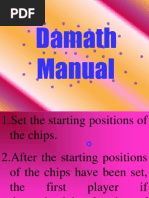 Sci Dama Rules | PDF | Cartesian Coordinate System | Teaching Mathematics