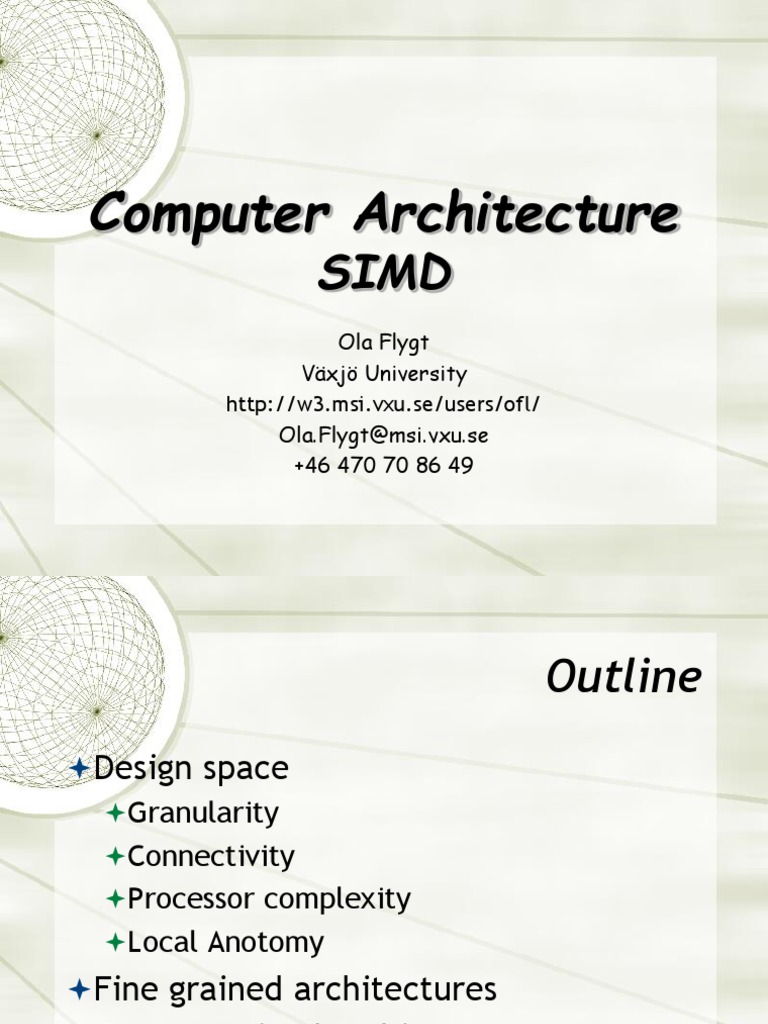 Understanding SIMD Architecture Design | PDF | Art | Computers