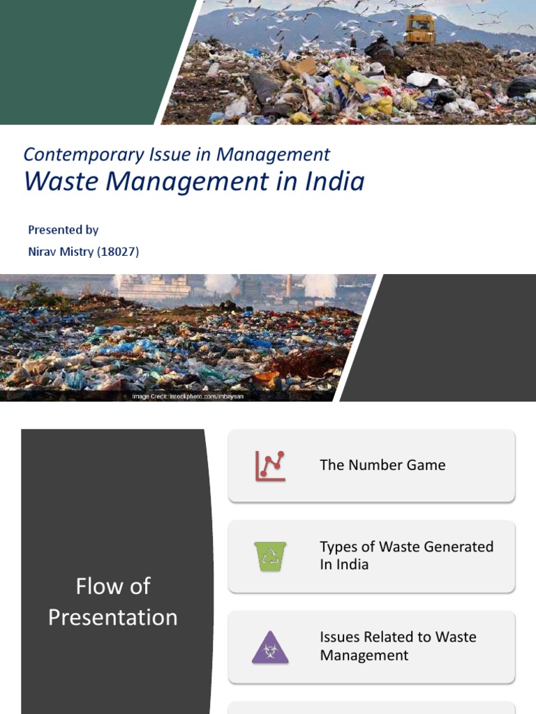Waste Management in India | PDF | Landfill | Waste