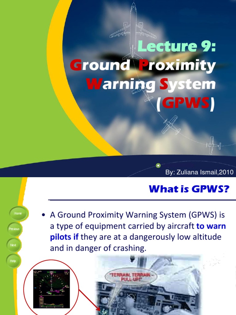 GPWS vs EGPWS: Key Differences Explained | PDF | Aviation | Aviation Safety