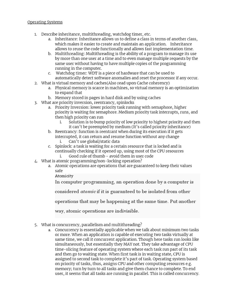 Embedded Interview Questions Pdf Pdf Class Computer Programming Pointer Computer