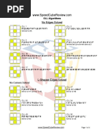 4x4 Parity Algorithms - OLL & PLL Algs - How To Solve A 4x4 Rubiks Cub ...