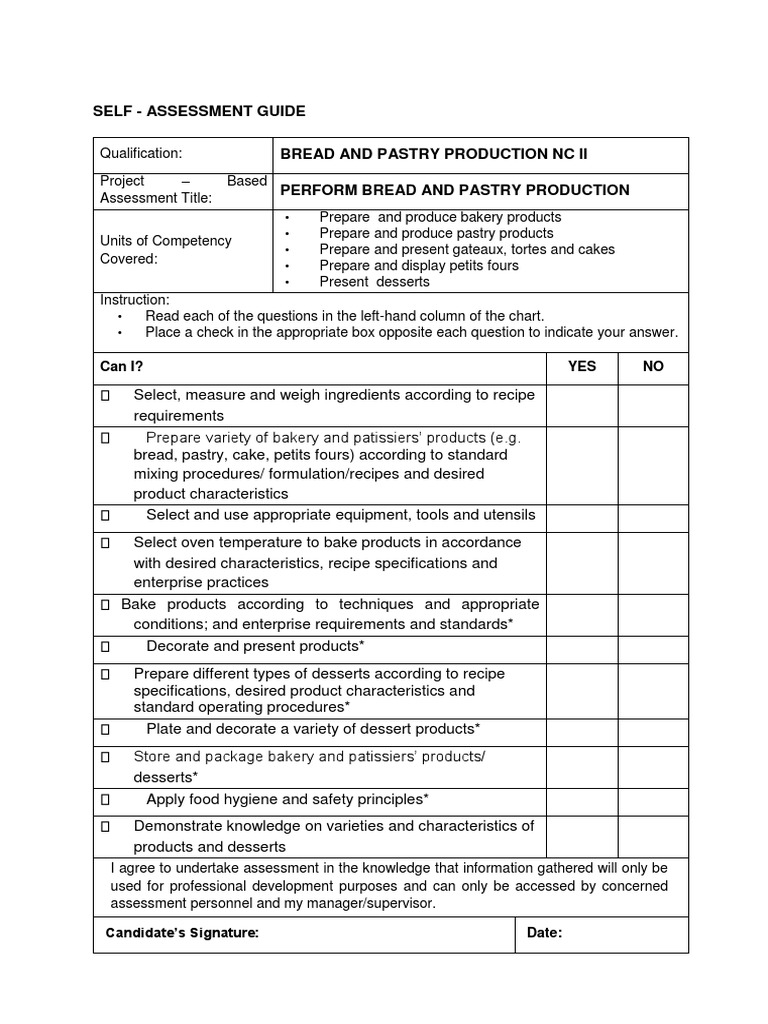 SAG - Bread and Pastry Production NC II - Amended | PDF | Cakes | Bakery