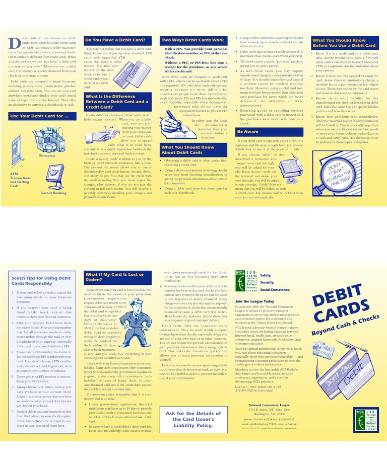All About Debit Cards | PDF | Debit Card | Credit Card