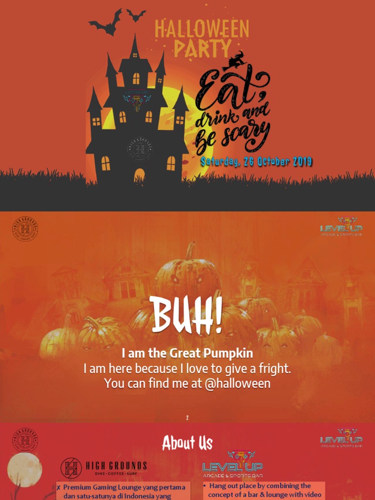 Halloween Costume Party Proposal 2025 | PDF