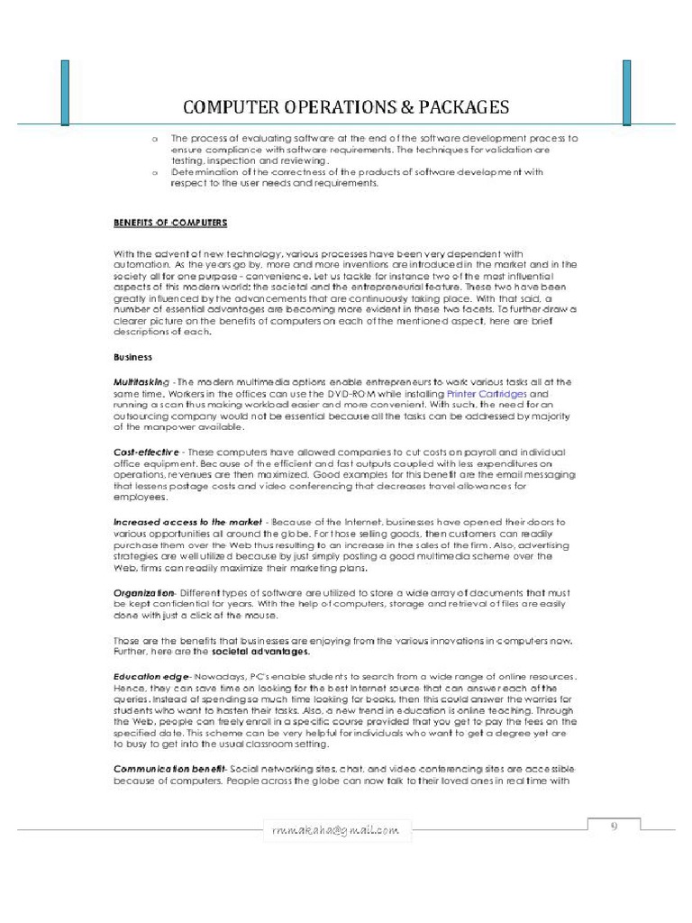Computer Orientation | PDF