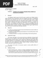 E.2 AO 2020-0037 Implementation of The Local Health Systems Maturity ...