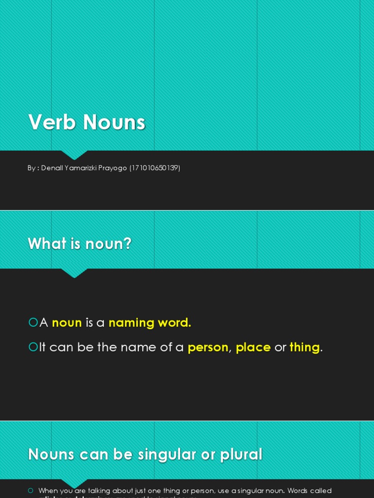 Noun Morphology: A Comprehensive Guide to the Different Forms and ...