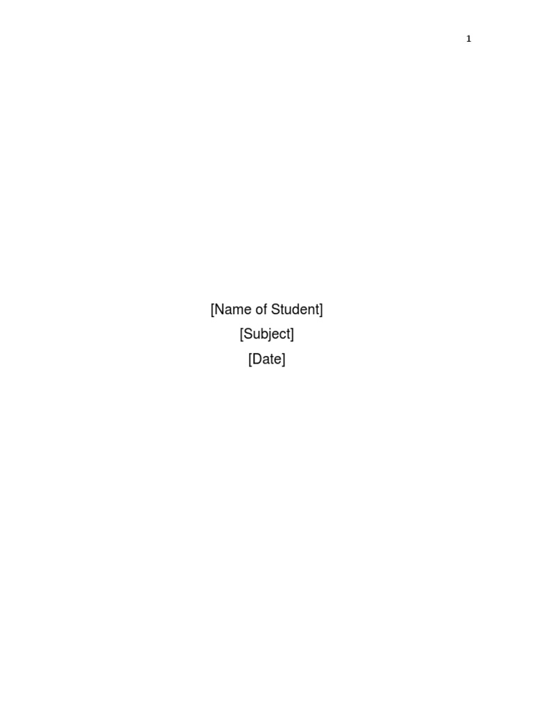 (Name of Student) (Subject) (Date) | PDF | Parliamentary System | World ...