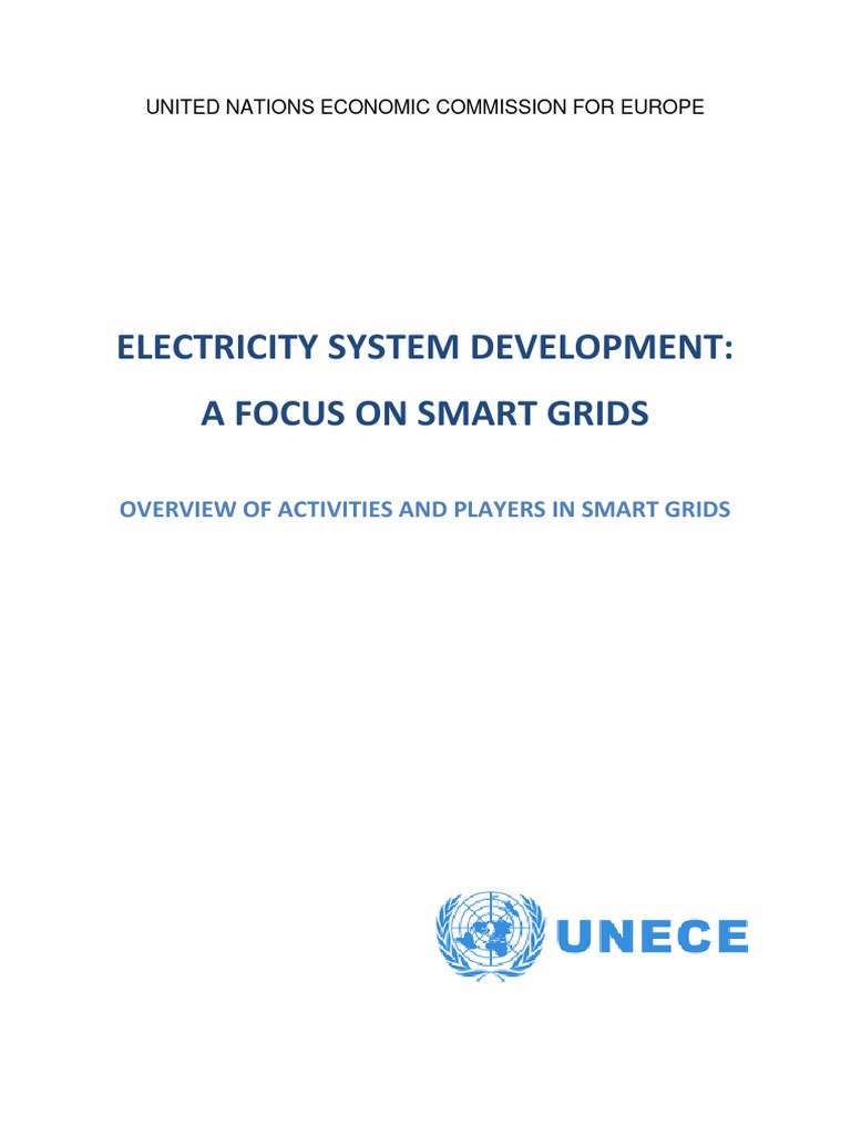 UNECE Smart Grid Overview | PDF | Smart Grid | Electrical Grid