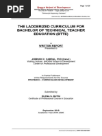Ladderized System of Education | PDF | Vocational Education | Curriculum
