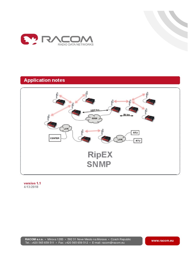 Ripex App SNMP en | PDF | Operating System | Communications Protocols