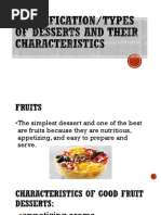 Prepare Desserts and Sweet Sauces | PDF | Desserts | Custard