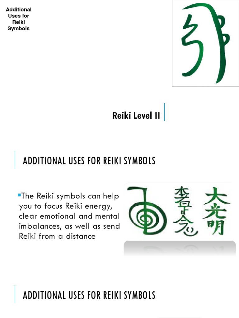 Reiki Symbols: Advanced Techniques | PDF | Reiki