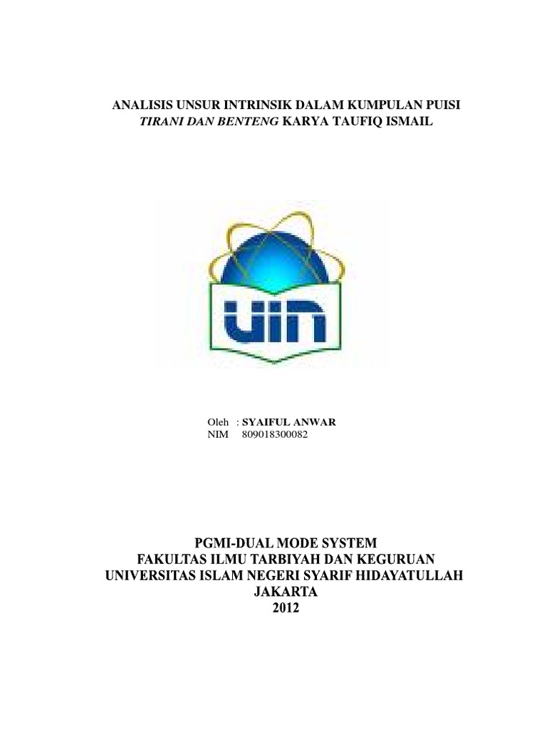 Syaiful Anwar PDF | PDF