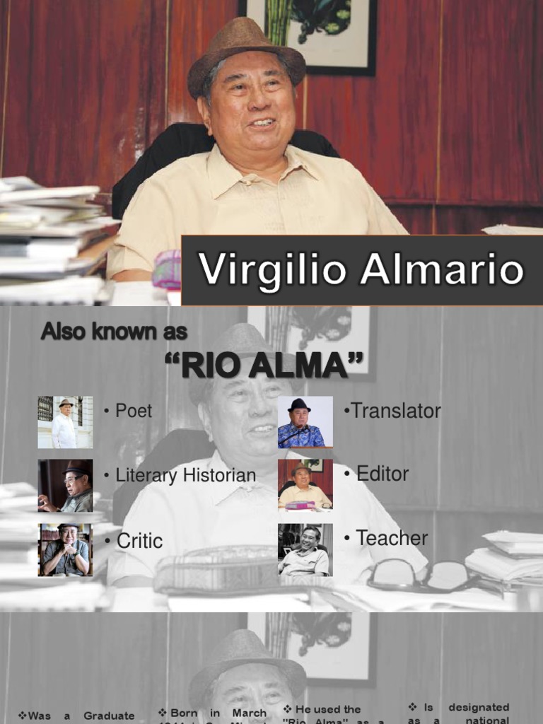 Virgilio Almario by Eeeeyan | Philippines | Poetry