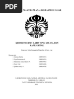 Laporan Praktikum Kromatografi Lapis Tipis (KLT) | PDF