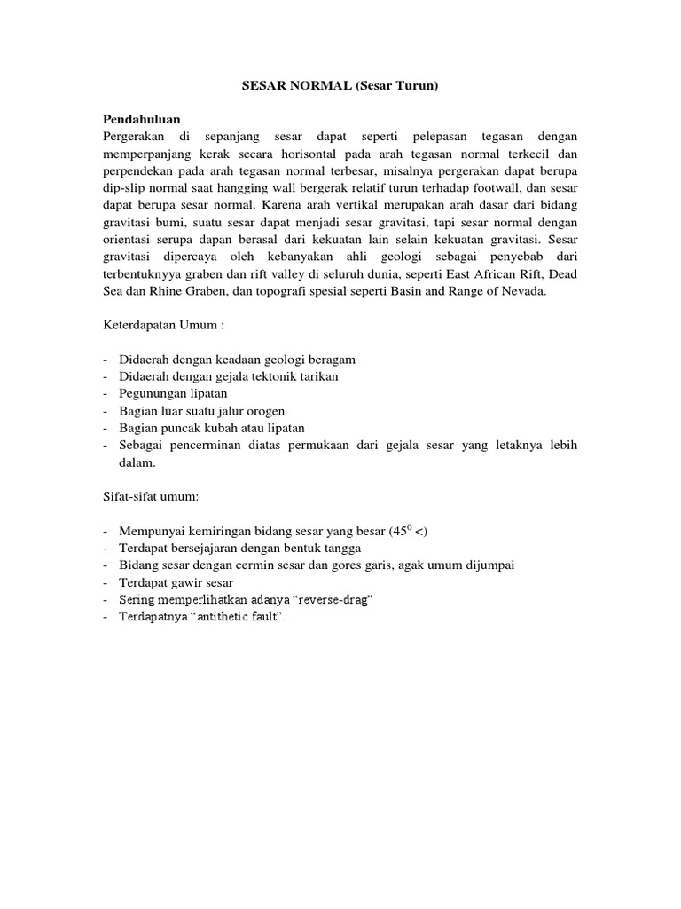 11 Sesar Normar, Naik Dan Mendatar | PDF