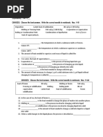 Heat Transfer Practice Worksheet | PDF | Heat Transfer | Convection