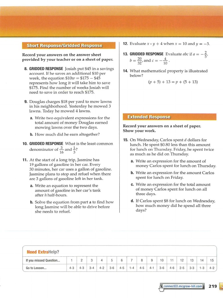 Math 8 Chapter 5 | PDF